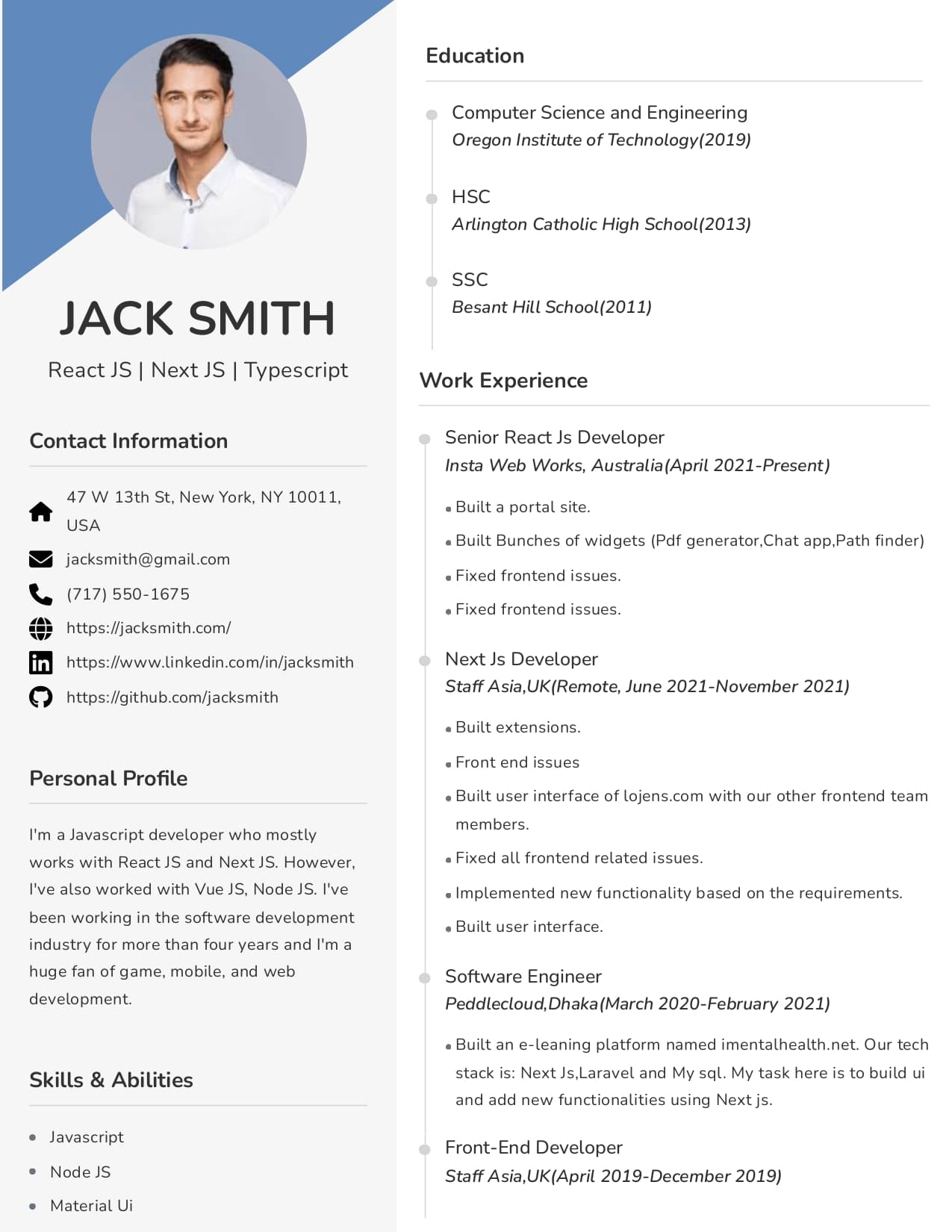 InstantResume | AI-Powered Resumes That Get You Hired